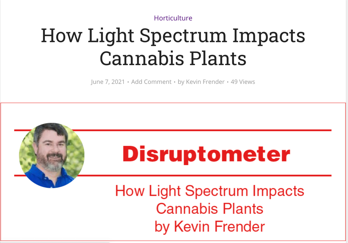 How light spectrum impacts cannabis plants – Black Dog LED